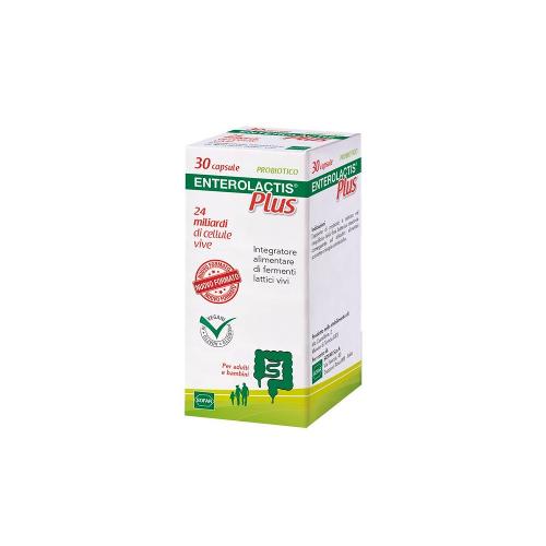 ENTEROLACTIS PLUS 30CPS - Farmacia Fioroni | Acquista online